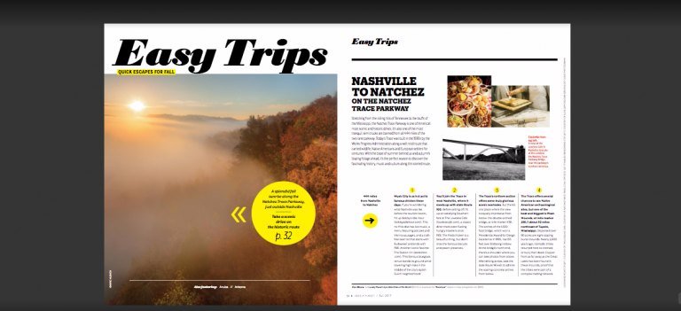 Lonely Planet Features Natchez Trace Parkway in Fall Issue - Natchez ...